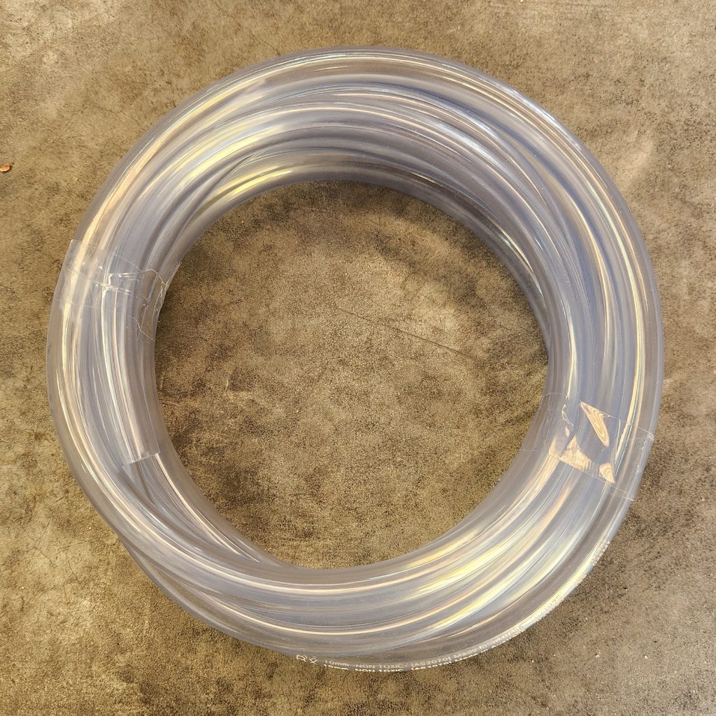 Clear Vinyl Tube 10mm x 3m - The Pond Shop